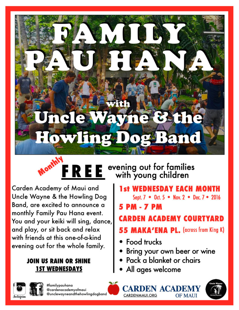 Pau Hana Flyer White Text Final copy - Carden Academy of Maui